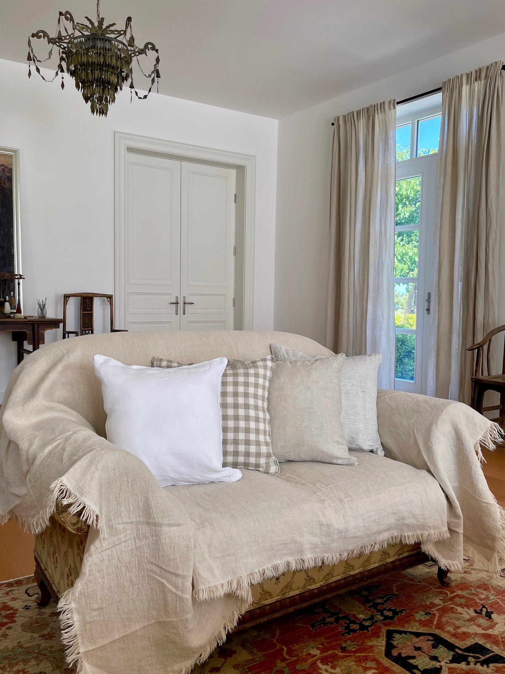 Zolena Home | French Linen Cushion Covers